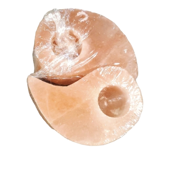 Himalayan Hemp | Accents | Ying Yang Himalyan Salt Candle Holder | Poshmark